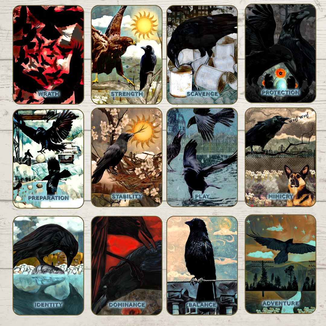 Crow Tarot - MJ CULLINANE